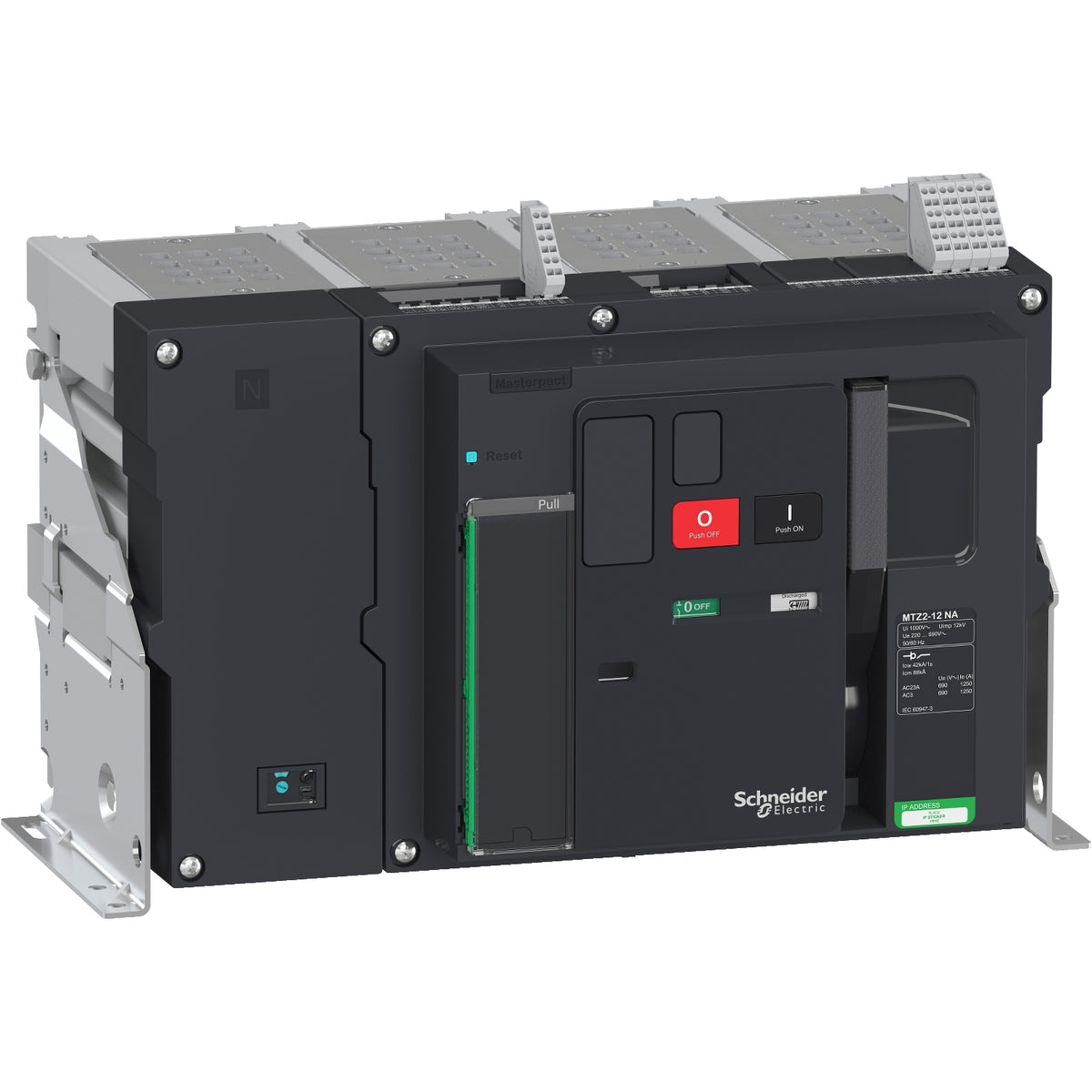 Switch Disconnector Masterpact Mtz2 12 Na 1250 A 4 Poles Fixed | Buy ...