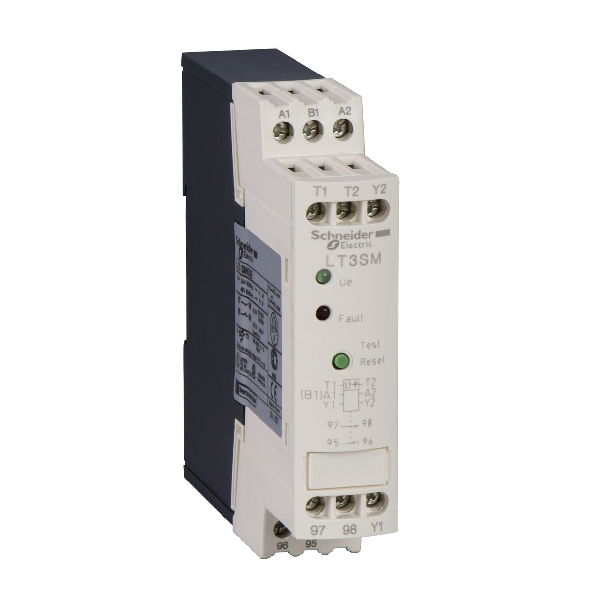 PTC probe relay TeSys - LT3 with manual reset - 400V - 1 NO + 1 NC ...