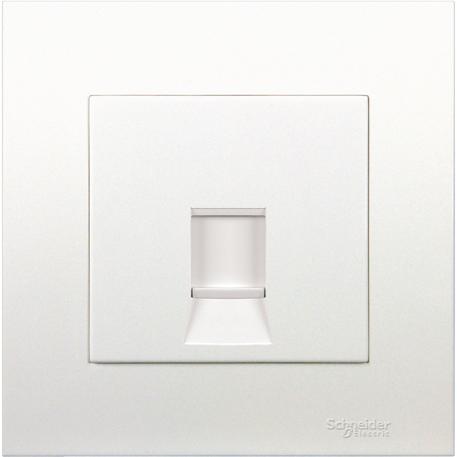 1 Gang Category 6 Data Outlet With Shutter White | Buy Online at Refcon ...