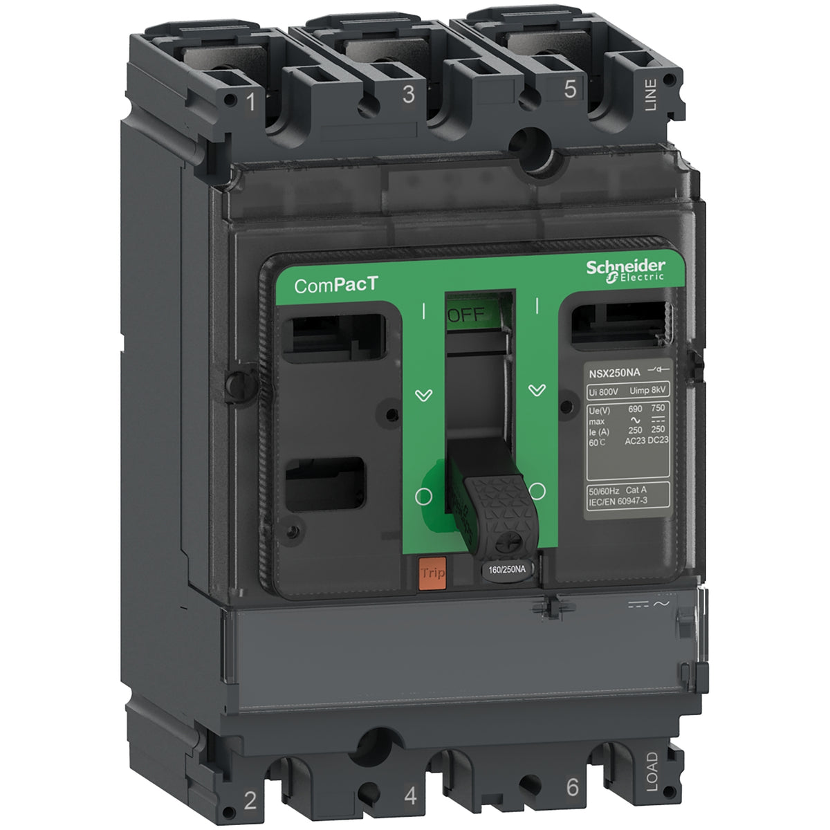 Switch Disconnector Compact Nsx100Na 3 Poles 100A Ac22A Ac23A | Buy ...